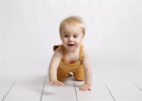 Autumn Inspired Studio Shoot With Cute Dungarees