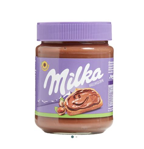 Milka Hazelnut Crème Spread 1609 Design