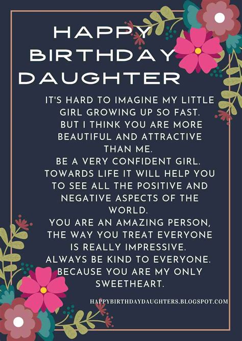 Adult Daughter Birthday Wishes