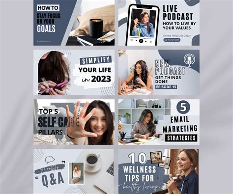 Youtube Thumbnail Canva Template Youtube Thumbnails Life Etsy