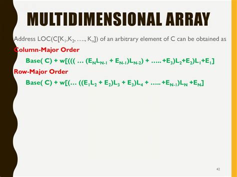 Array Data Structures Powerpoint Slides Learnpick India