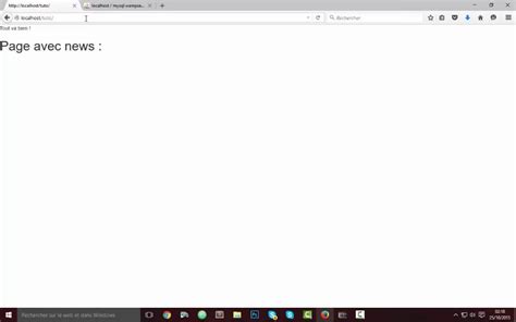 Tuto PHP Système de news FR YouTube