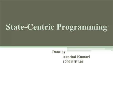 Wsn State Centric Programming Pptx