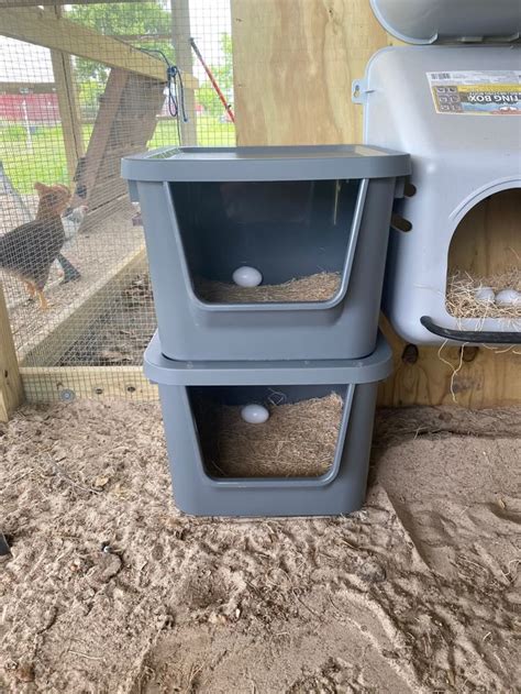 Functional Your Zone Toy Stacking Bins For Chicken Nesting Boxes