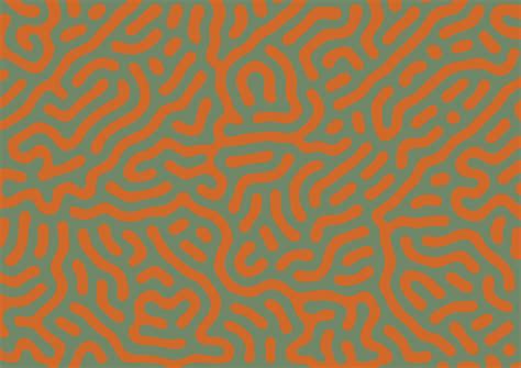 Turing Reaction Diffusion Pattern With Abstract Motion Vector