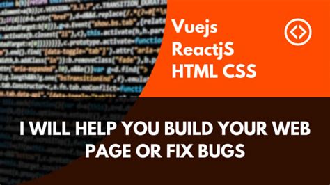 Be Your Frontend Developer And Fix Bugs For Your Website By