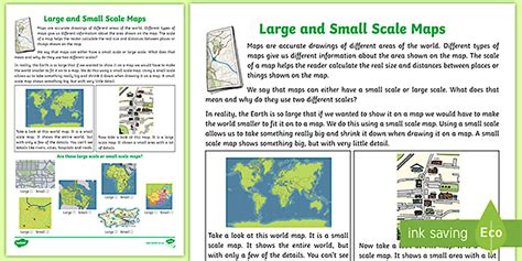 Editable Large And Small Scale Maps Teacher Made Twinkl