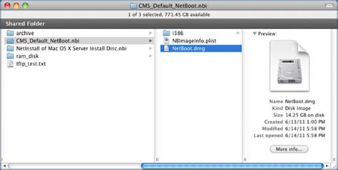 Umac University Of Utah Setup Netboot Service On Mac Os X X Client Diskless Netboot