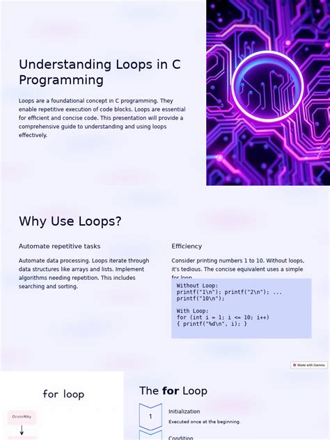 Understanding Loops In C Programming 1 Pdf Control Flow Applied Mathematics