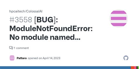 BUG ModuleNotFoundError No Module Named Colossalai Kernel Op Builder Issue