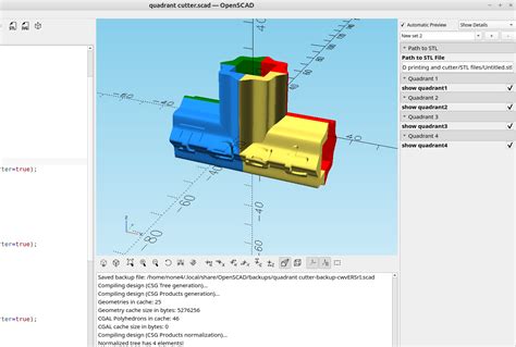 3d Part Design With Openscad 125 Multiple Export Files From A Single Design