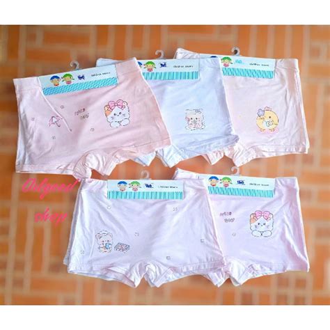 กางเกงในขาสั้นกันโป๊ผ้าคอตตอนนิ่มมากๆ แพ็ค 3 ตัว Shopee Thailand