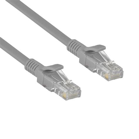 Патч-корд ExeGate UTP-RJ45-RJ45-5e-1M-LSZH-GY, UTP, cat.5e, 1м, серый ...