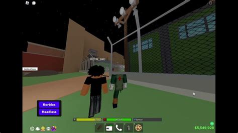 Dahood Fe Headless And Korblox Script Pastebin Roblox Youtube