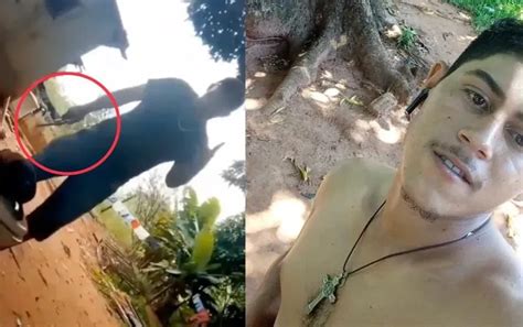 V Deo Jovem Filma Momento Em Que Assassinado Pelo Padrasto Bahia Extremosul