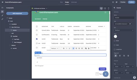 How It Is Possible To Access A Selected Row Data · Budibase Budibase