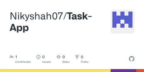 Github Nikyshah07task App