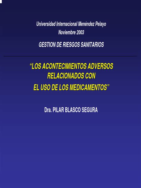 Errores De Medicacion Pdf Medicamentos Con Receta Determinación