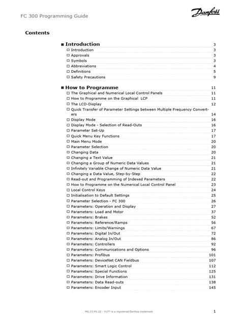 Mg33m102 Programming Instruction Pdf Electric Motor Mains Electricity