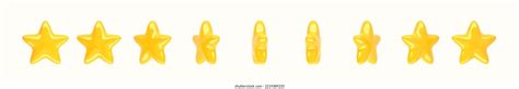 3d Golden Star Rotate Animation Animated Stock Illustration 2219389233 Shutterstock