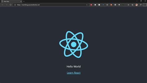 deploying react apps to azure with azure devops developer support