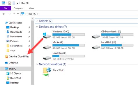How To Remove Creative Cloud From File Explorer Sidebar