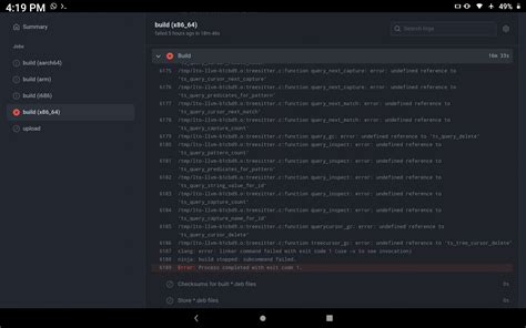 Termux Build Missing Libtreesitter References · Issue 14151 · Neovim
