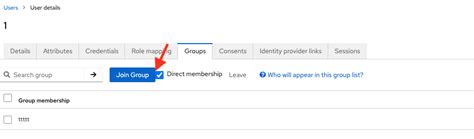 No Space Between The Join Group Button And Tick For The Direct
