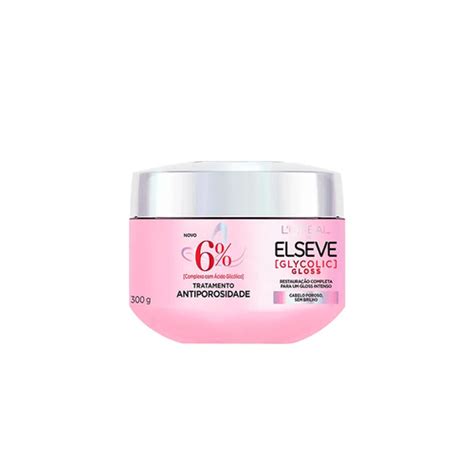 Creme Tratamento Elseve Glicolic Gloss 300g Redemix