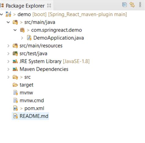 run react and springboot on same port package react with spring