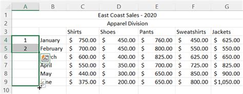 How To Number Rows In Microsoft Excel