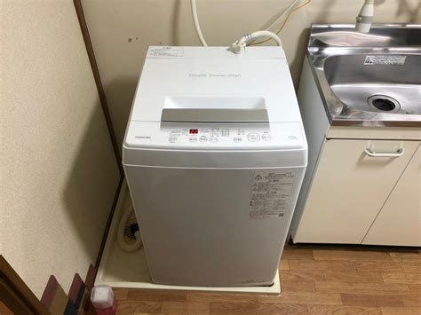 現場レポート東芝 全自動洗濯機 AW 6GA2 W 株式会社ワットムセン 家電電気ガス機器水廻り 交換工事専門店住まいの