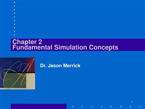 ppt chapter 2 fundamental simulation concepts powerpoint presentation id 9373968
