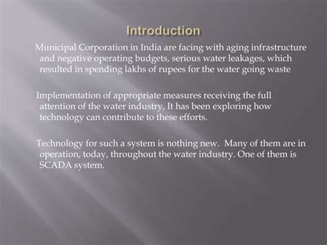 Implementation Of Scada System In Mci PPTX