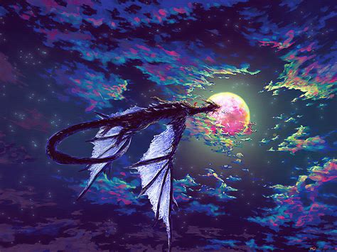 Dragon Art 4k Wallpaper Download