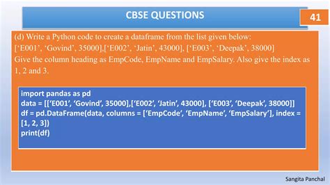 Dataframe In Python Pandas Pptx Dataframe In Python Pandas Pptx