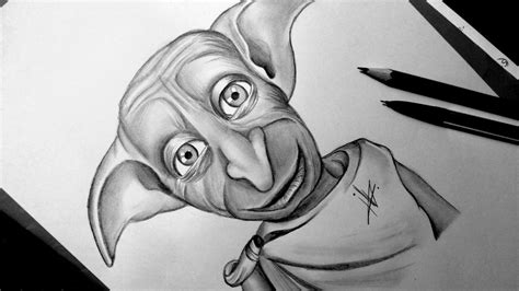 How To Draw Dobby From Harry Potter Step By Step At Lois Katz Blog