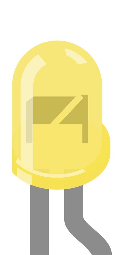 How To Use Led Two Pin Yellow Pinouts Specs And Examples Cirkit