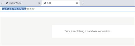 Docker Compose 安装后 管理界面报503 · Issue 10 · Typechodockerfile · Github