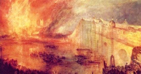 그림이 있는 아침 윌리엄 터너 영국 국회의사당 화재