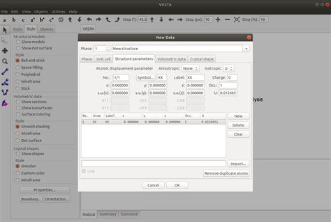 Crystal Structure How Can I Create A Cif File From X Ray Diffraction Data In A Paper For