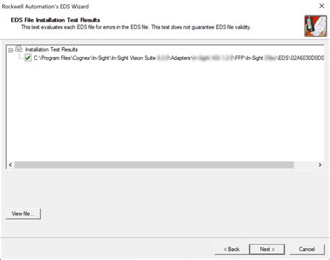 Install The Eds Files