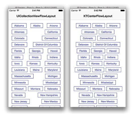 Ios How Can I Center Rows In Uicollectionview Stack Overflow