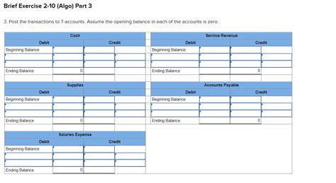 Solved Required Information Brief Exercise Algo Chegg Com