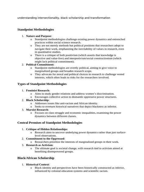 Understanding Intersectionality 2 Pdf Intersectionality Feminism
