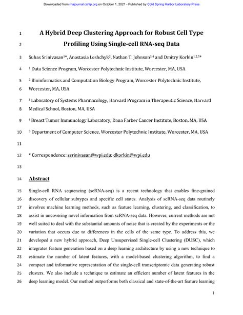 A Hybrid Deep Clustering Approach For Robust Cell Type Profiling Using