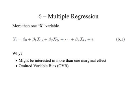 S14 Introduction To Econometrics Detailed Lecture Notes 6