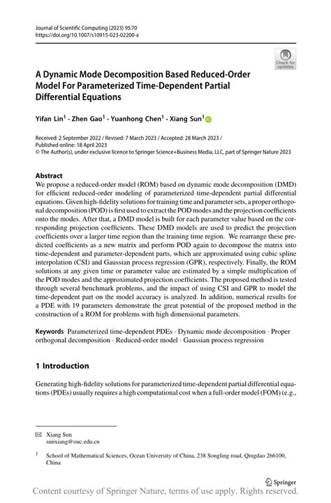 A Dynamic Mode Decomposition Based Reduced Order Model For Parameterized Time Dependent Partial