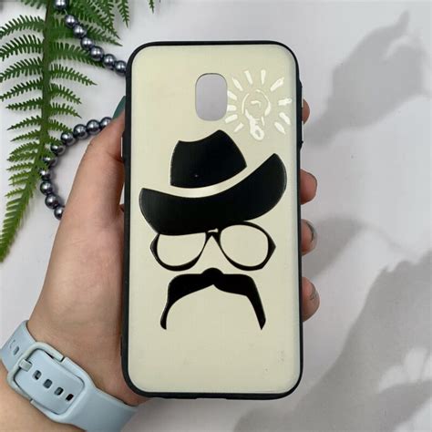 قاب گوشی Galaxy J3 Pro J330 سامسونگ دور ژله ای طرح برجسته فانتزی کلاه