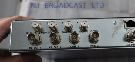 Ericsson Rx8315 IRD Receiver With HD Mpeg4 Dvbs2 16 32 Apsk IP Out Etc N I Broadcast Ltd